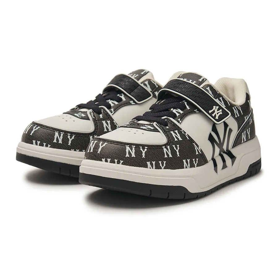 Giày Trẻ Em MLB Chunky Liner Denim Monogram Junior New York Yankees 7ASXJM44N-50BKS Màu Đen ...