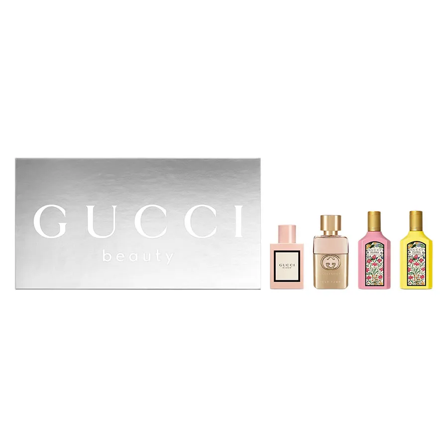 Set Nước Hoa Nữ Gucci Mini Discovery Kit Gift Set (4 x | Vua Hàng Hiệu