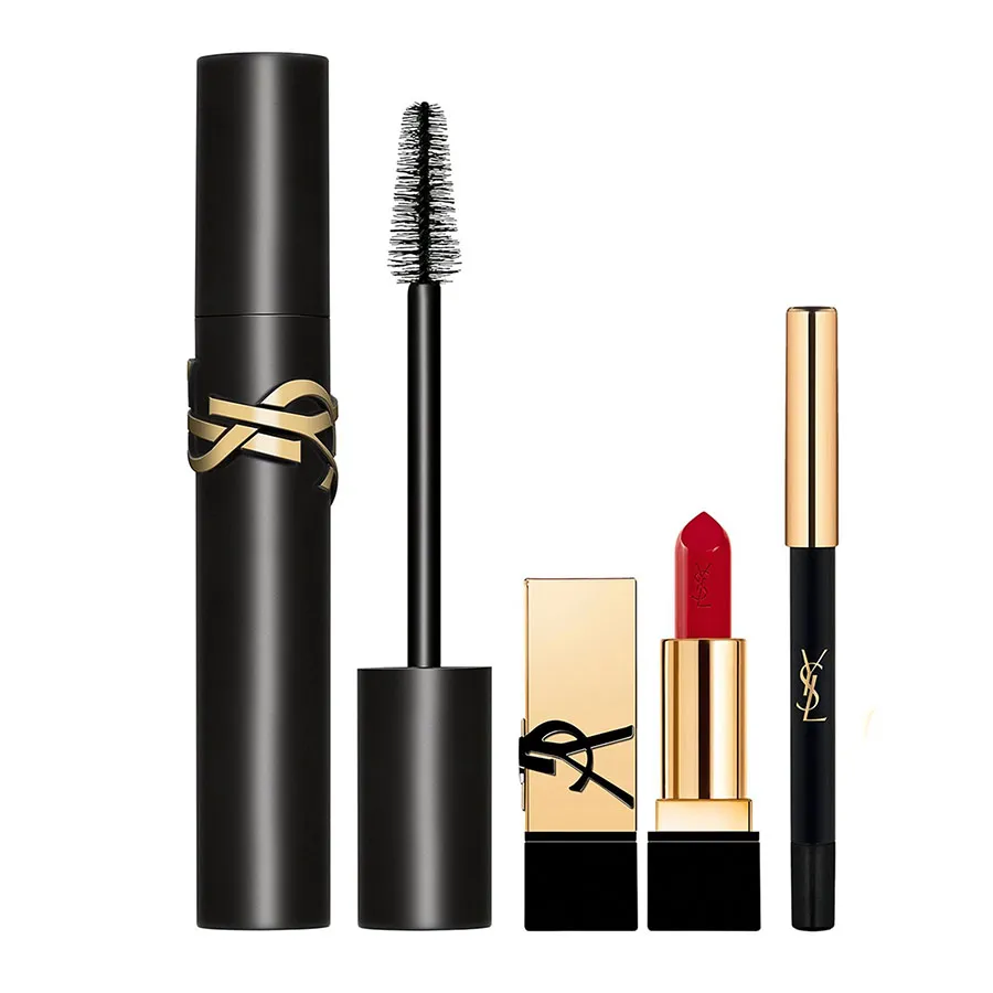 Set Trang Điểm YSL Yves Saint Laurent Lash Clash Eye And Lip Gift Set | Vua Hàng Hiệu