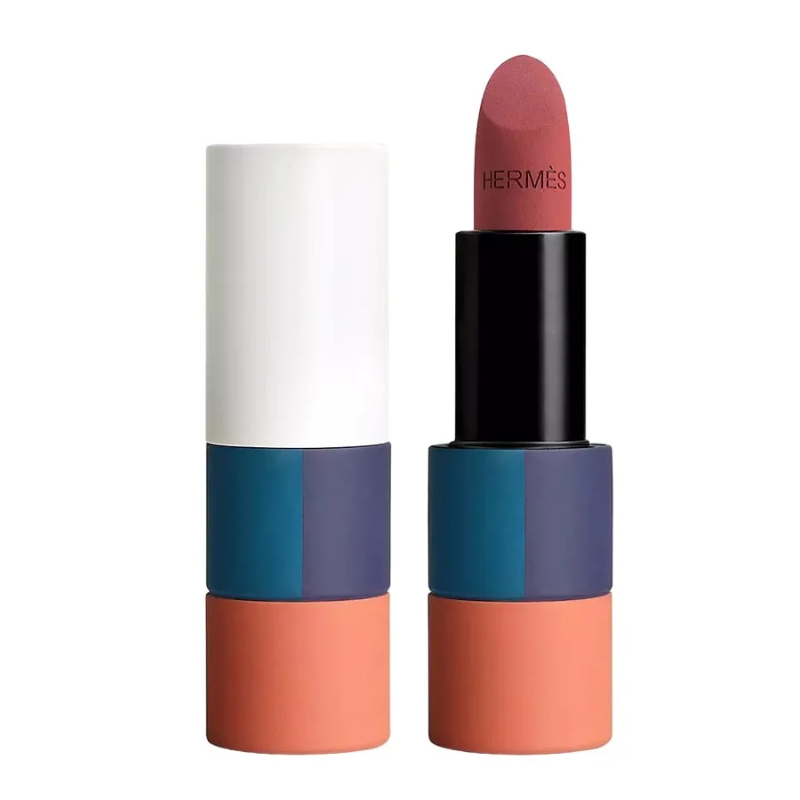 Son Hermès Rouge Matte Lipstick Limited Edition 73 Rouge Nappa Màu Hồng Gỗ | Vua Hàng Hiệu