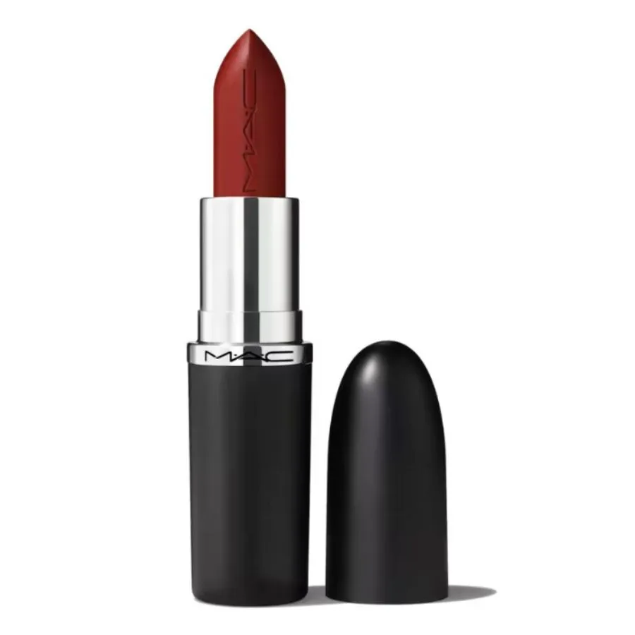Son MAC Ximal Sleek Satin Lipstick 827 Dubonnet Màu Đỏ Mận | Vua Hàng Hiệu