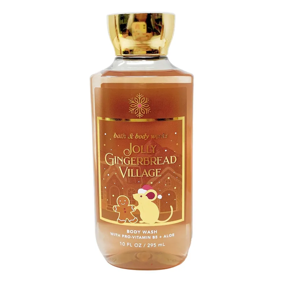 Sữa Tắm Bath & Body Works Jolly Gingerbread Village Body Wash 295ml ...