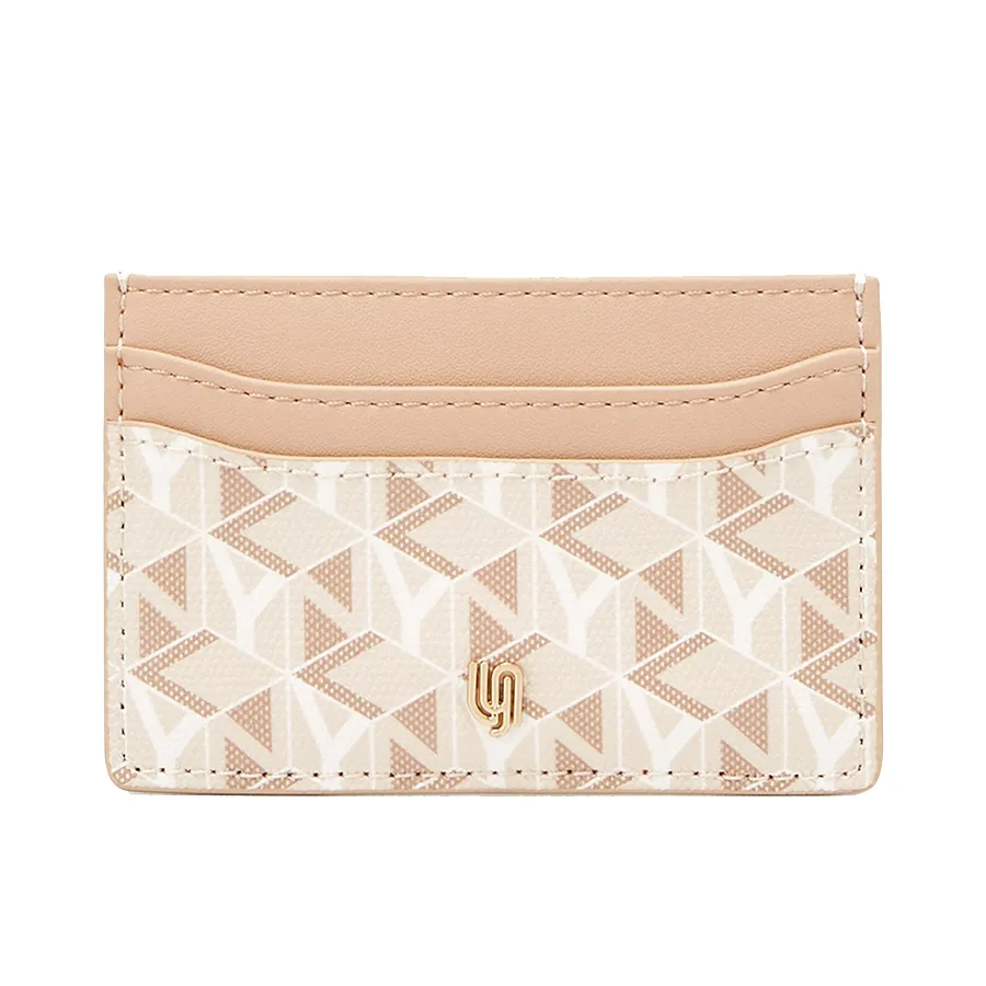 Ví Đựng Thẻ Nữ Lyn Solomon Infinite Card Wallet LL24MWF101 Màu Beige ...