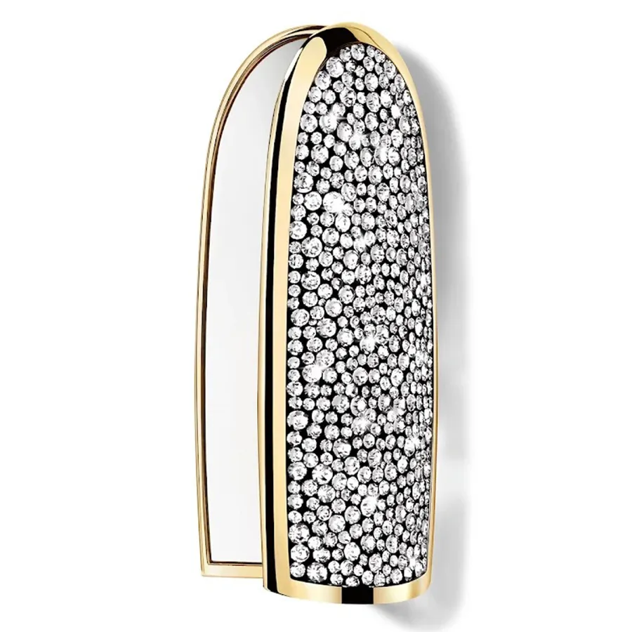 Vỏ Son Guerlain Rouge G Lips Case Le Strasse Màu Trắng Vàng | Vua Hàng Hiệu