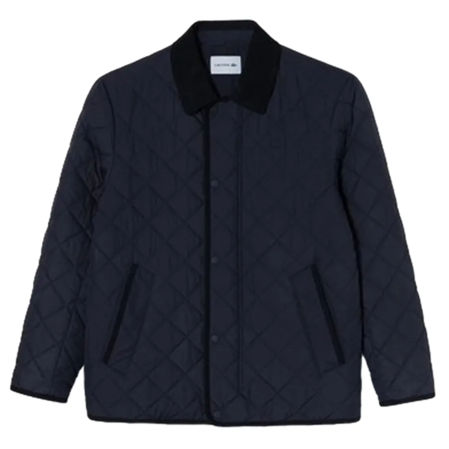 Áo Khoác Nam Lacoste Diamond Pattern Quilted Jacket BH570E 53N 166 Màu ...