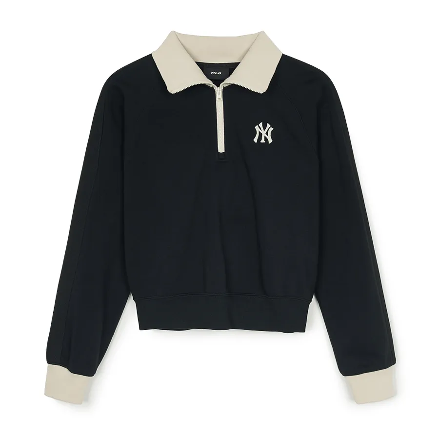 Áo Nỉ Dài Tay MLB Varsity Sportive New York Yankees 3FMTV1244-50BKS Màu ...