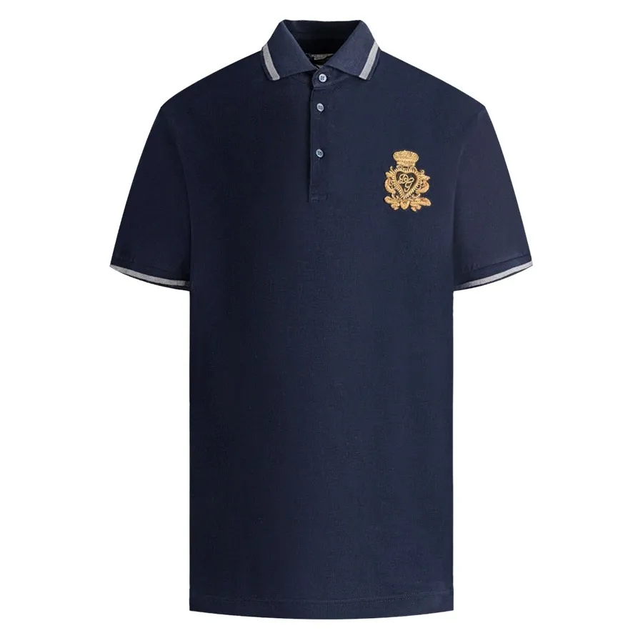 Áo Polo Nam Dolce & Gabbana D&G With DG Logo Embroidery Polo Shirt ...