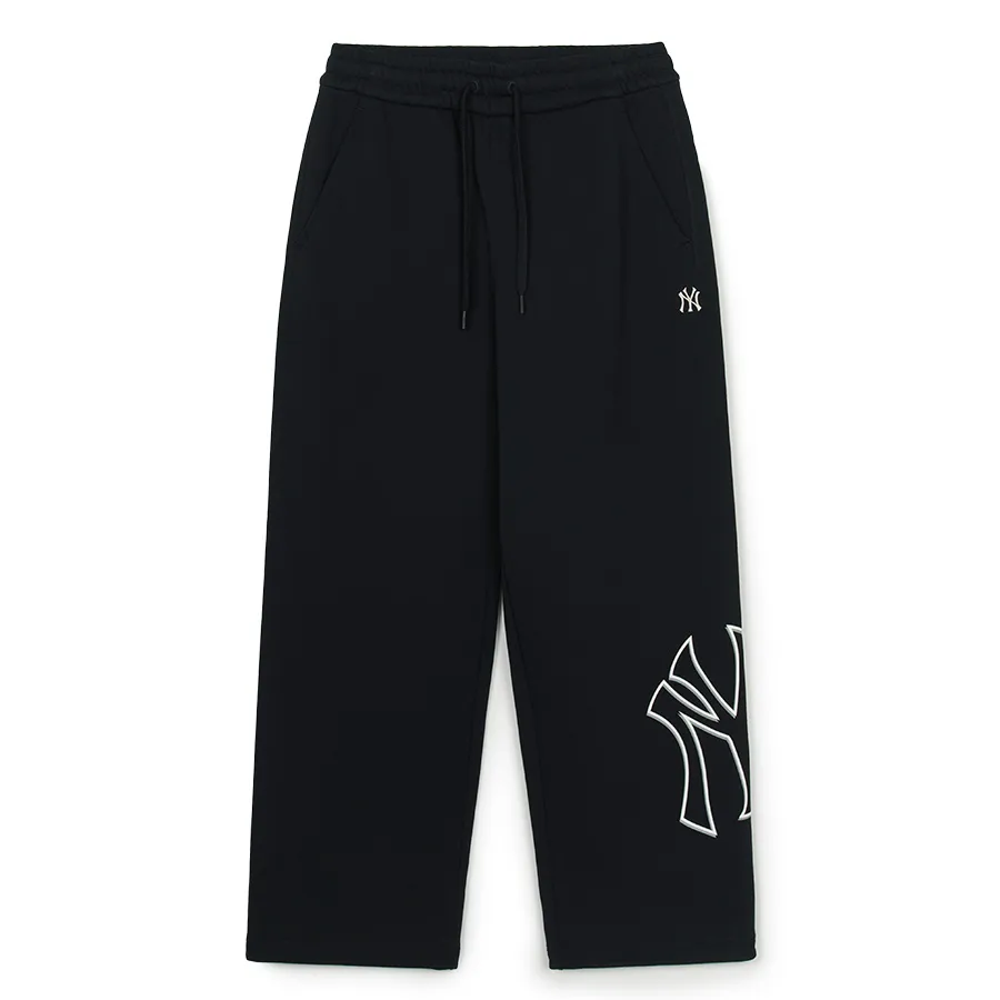 Quần Nỉ MLB Basic Mega Logo New York Yankees Pants 3APTB0344-50BKS Màu ...
