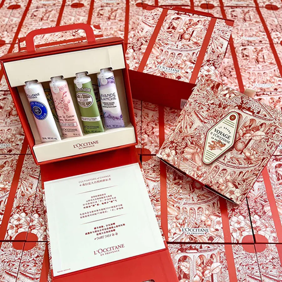 Set Kem Dưỡng Da Tay L'Occitane 4 Món | Vua Hàng Hiệu