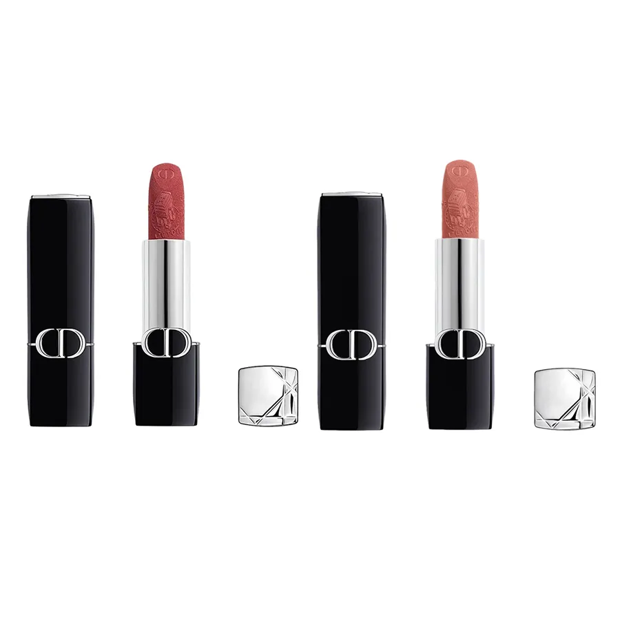 Set Son Dior Rouge Dior Plan De Paris Collection Limited Edition 2 Món ...