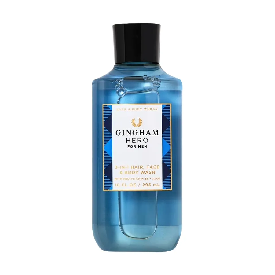 Sữa Tắm, Gội Và Rửa Mặt Nam Bath & Body Works Gingham Hero For Men 3in1 ...