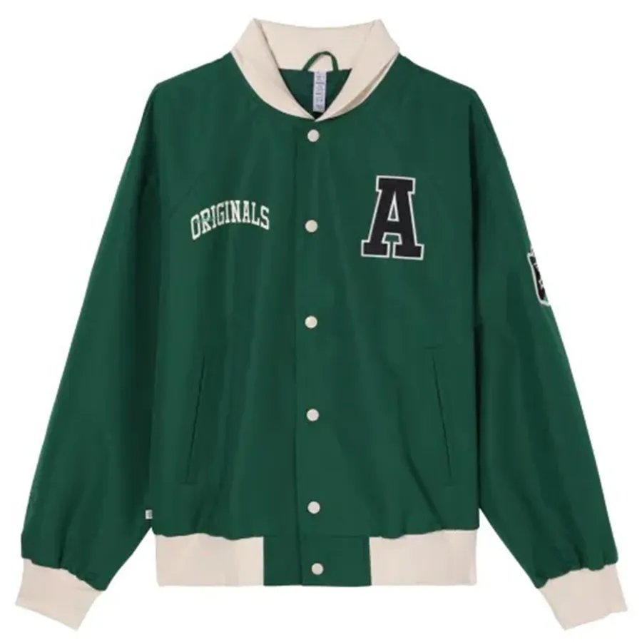Áo Bomber Nam Adidas Originals Au Jacket 2 HY7224 Green Màu Xanh Lá ...