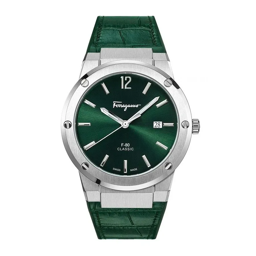 Đồng Hồ Nam Salvatore Ferragamo F-80 Classic Watch SFDT00119 Màu Xanh ...