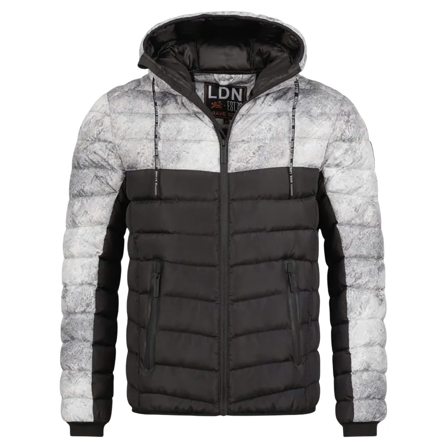 Áo Khoác Phao Nam Brave Soul Mens Puffer Jacket Winter Hooded Zip Coat ...