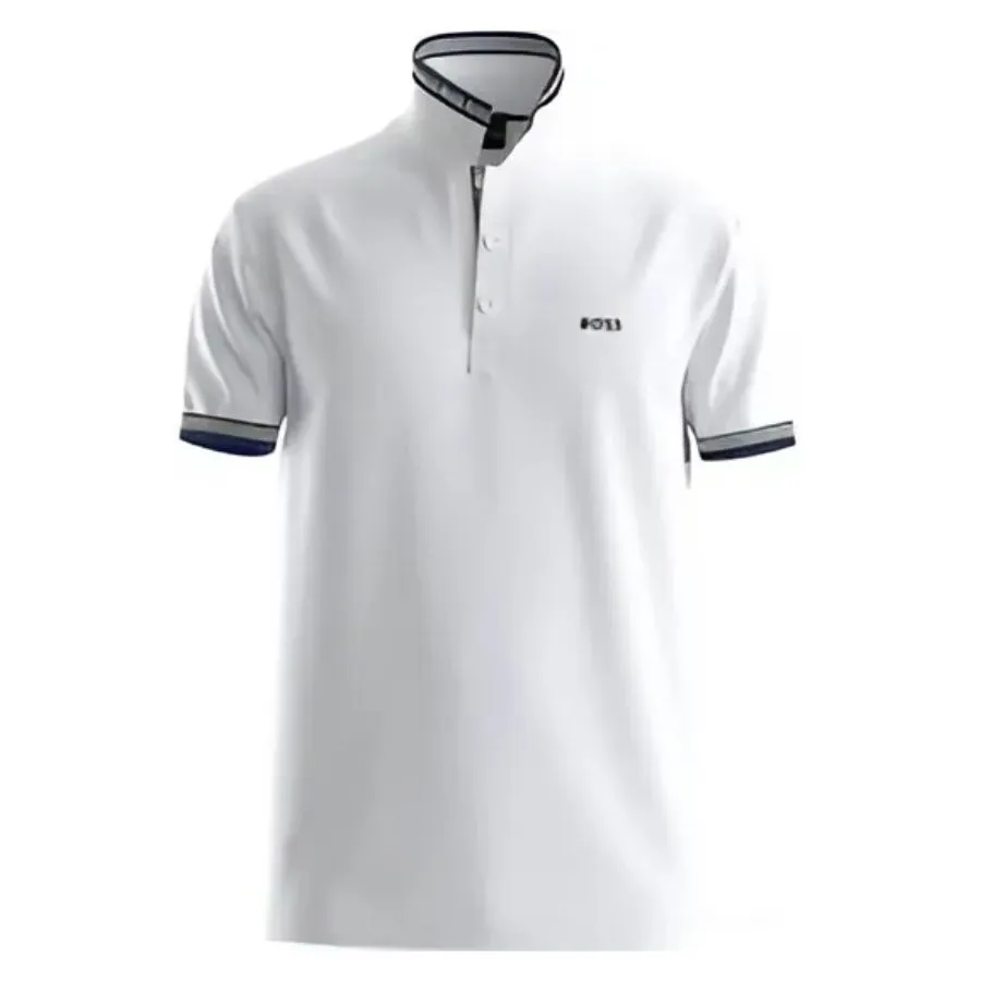 Áo Polo Nam Hugo Boss Paddy Polo Shirt In Cotton Piqué With Logo ...
