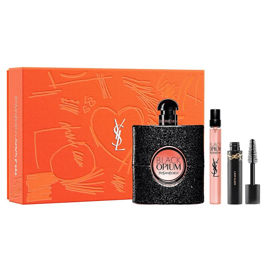 Set Nước Hoa Nữ Yves Saint Laurent YSL Black Opium EDP 90ml + 10ml Và Mascara | Vua Hàng Hiệu