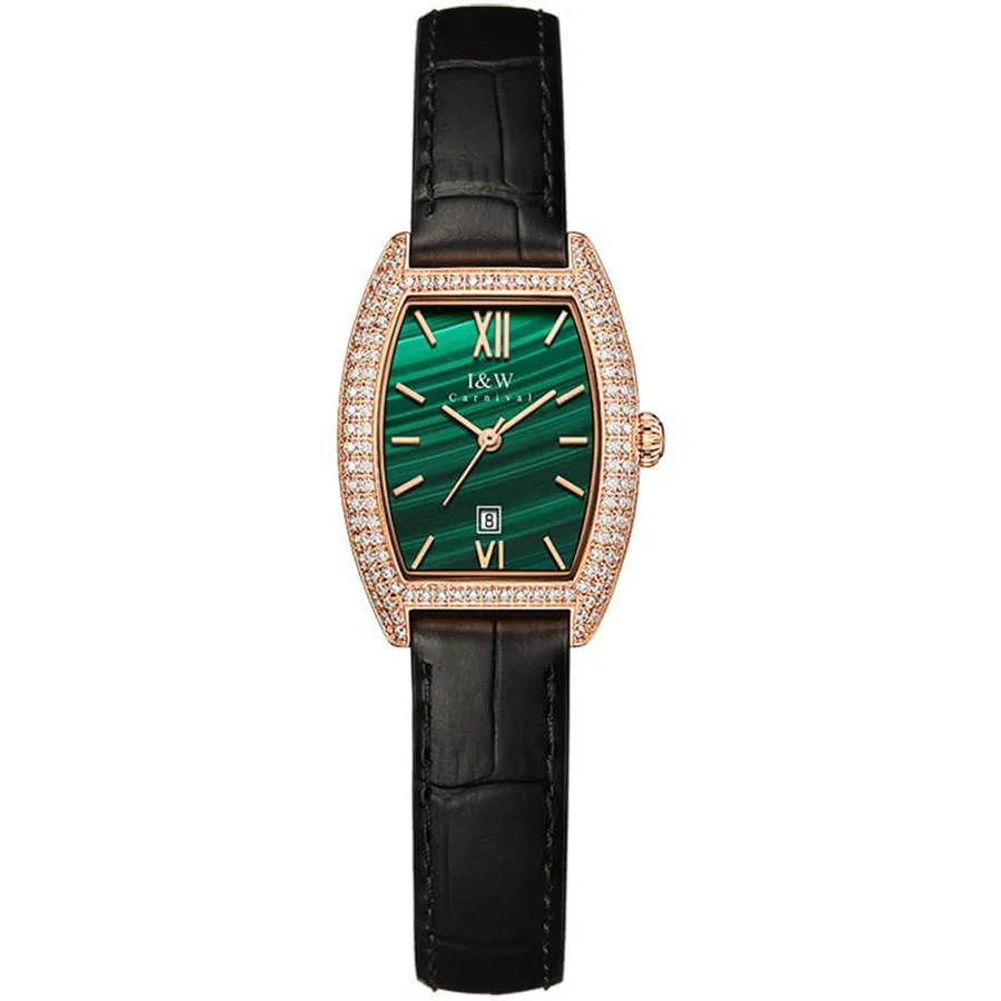 Đồng Hồ Nữ I&W Carnival IW537L-DD – Quartz (IW537L3) Màu Xanh-Vàng Hồng ...