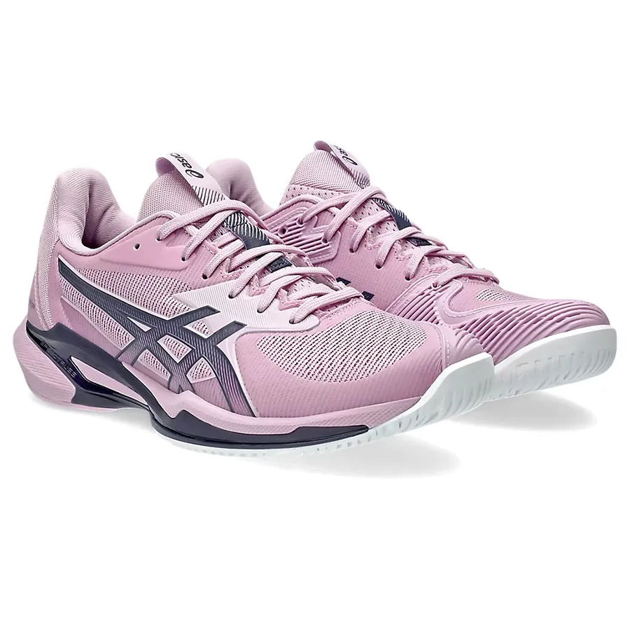 Giày Thể Thao Nữ Asics Solution Speed FF3 1042A250-700 Màu Hồng Tím Size 39 | Vua Hàng Hiệu