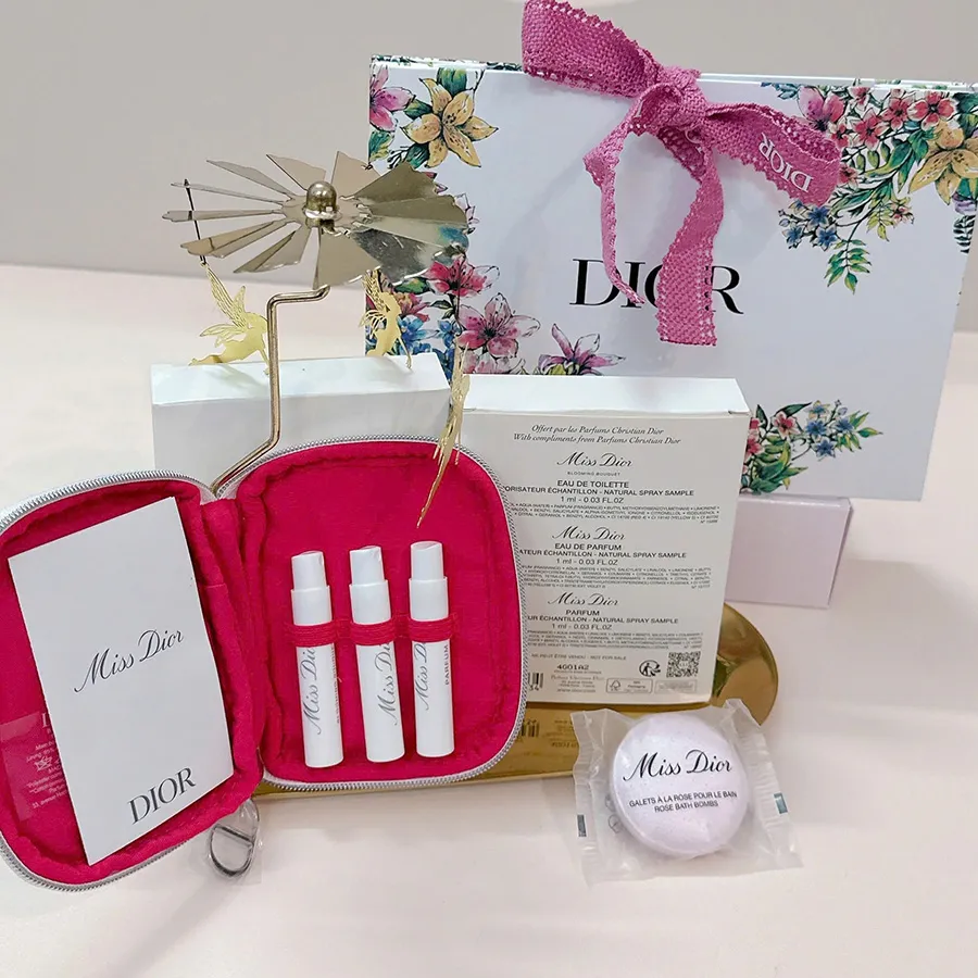Set Nước Hoa Nữ Dior Miss Dior Gift Set 3 Món (Kèm Túi) | Vua Hàng Hiệu