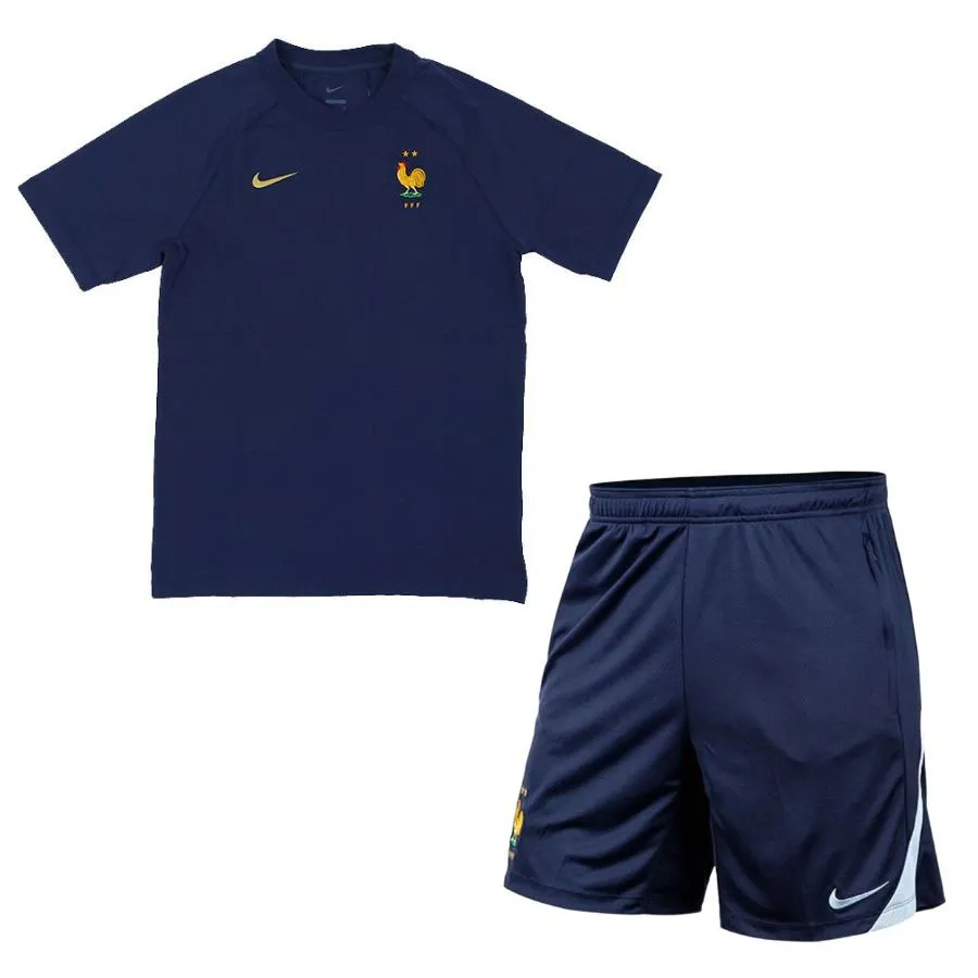 Bộ Quần Áo Nam Nike France Travel Dri Fit Soccer FJ7390-498/FJ2202-499 ...