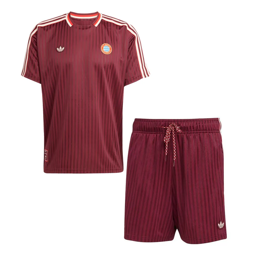 Bộ Thể Thao Nam Adidas JF0595 JF0598 Màu Đỏ XL (Form China) | Vua Hàng Hiệu