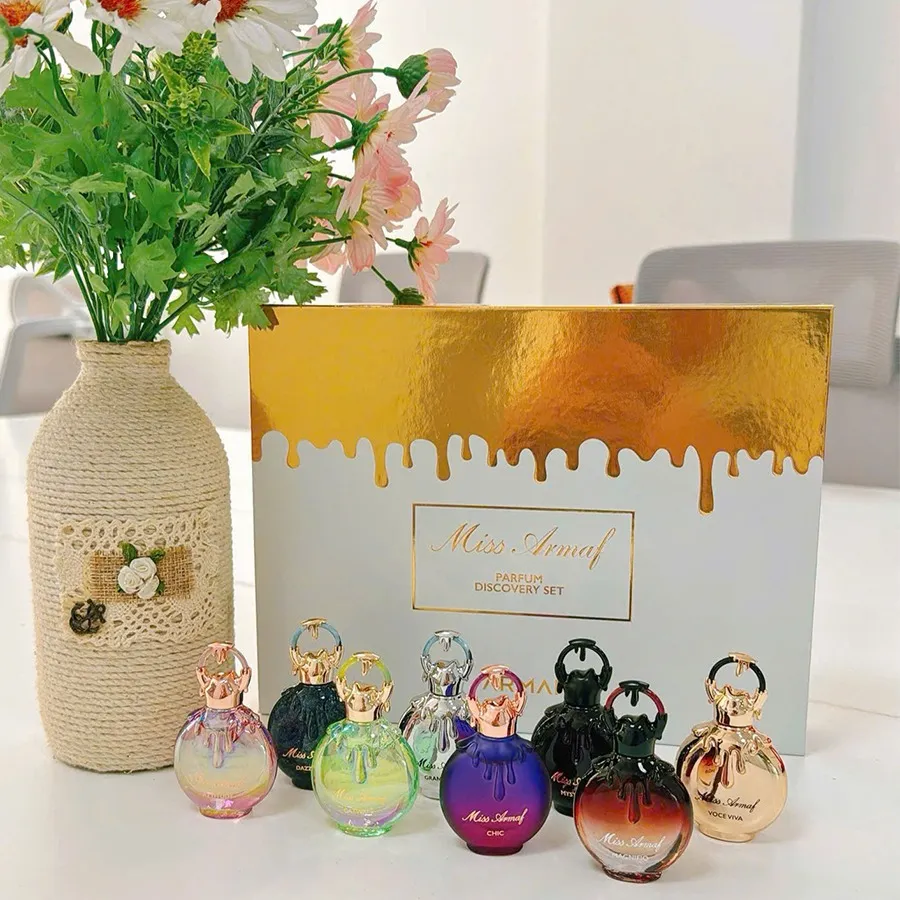 Set Nước Hoa Nữ Armaf Miss Armaf Parfum Discovery Gift Set 8pc x 5ml ...
