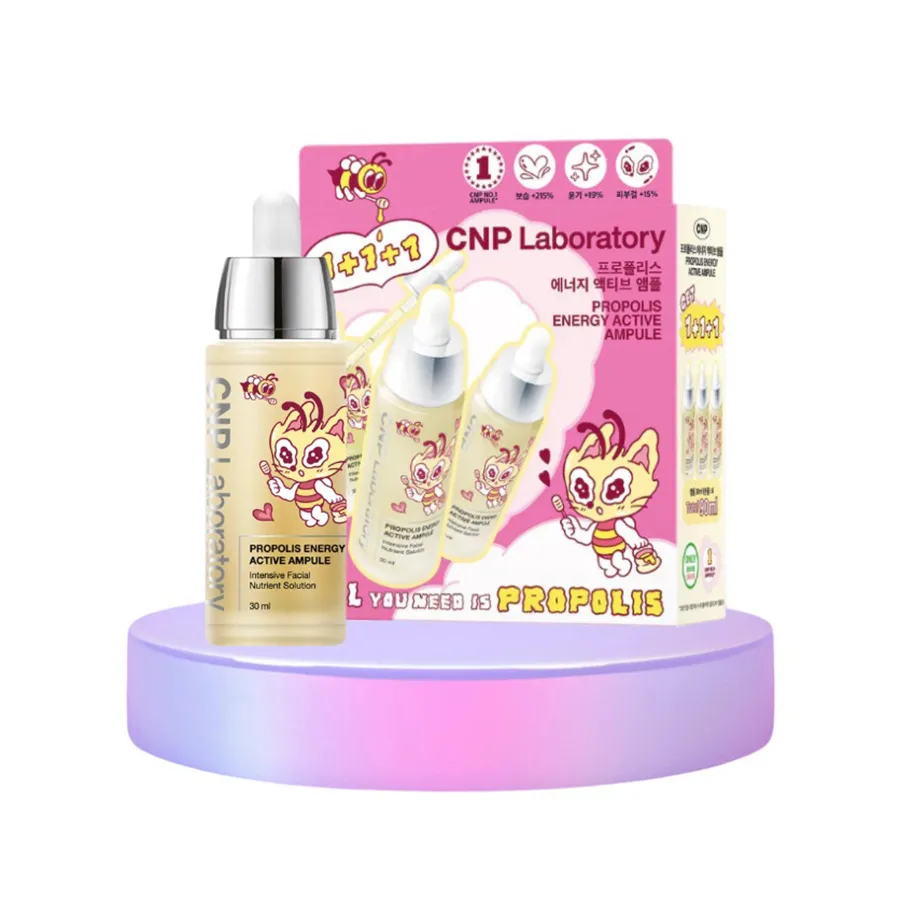 Set Serum Keo Ong Phục Hồi Da CNP Laboratory Propolis Energy Active Ampule (30ml x3) | Vua Hàng Hiệu