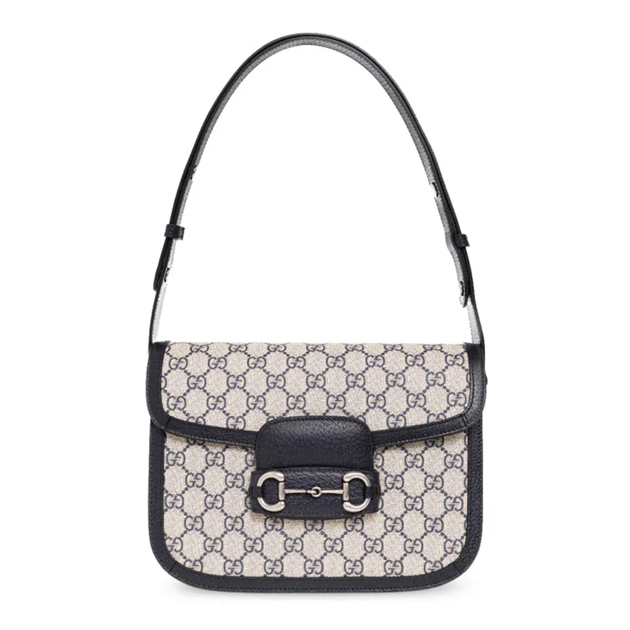 Túi Đeo Vai Nữ Gucci 1955 Horsebit GG-Supreme Phối Màu | Vua Hàng Hiệu