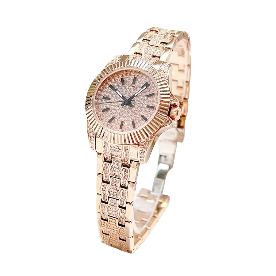 Đồng Hồ Nữ Kemil K&M Watch KM2203 Màu Vàng Hồng | Vua Hàng Hiệu