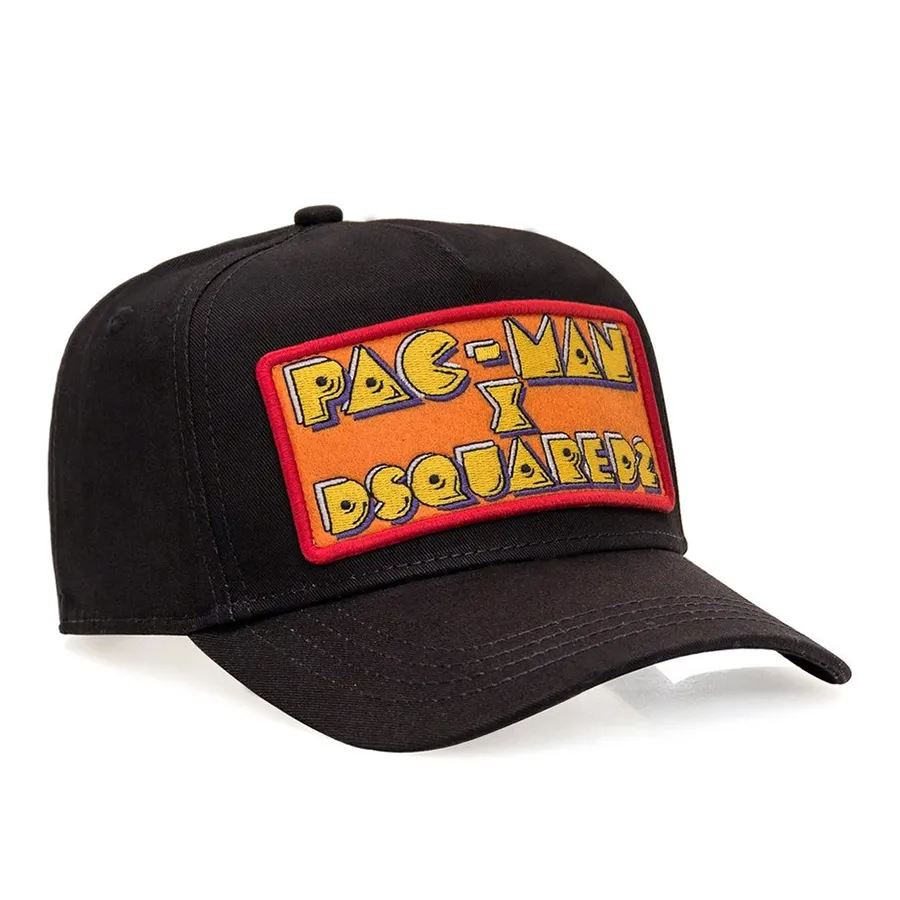 Mũ Nam Dsquared2 Black Pacman Red Emblem BCM0748 05C00001 001 Màu Đen ...