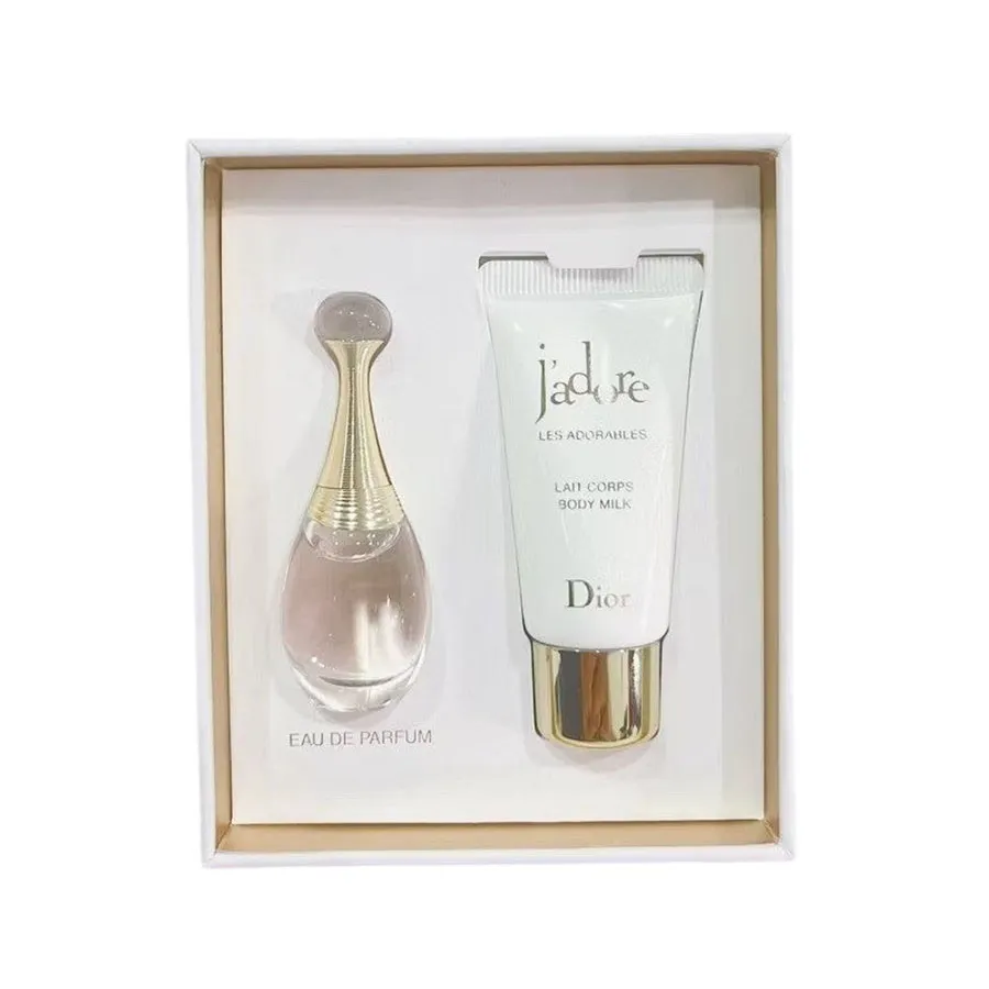 Set Nước Hoa + Dưỡng Thể Nữ Dior J'adore Set 2 Món ( EDP 5ml + Body ...