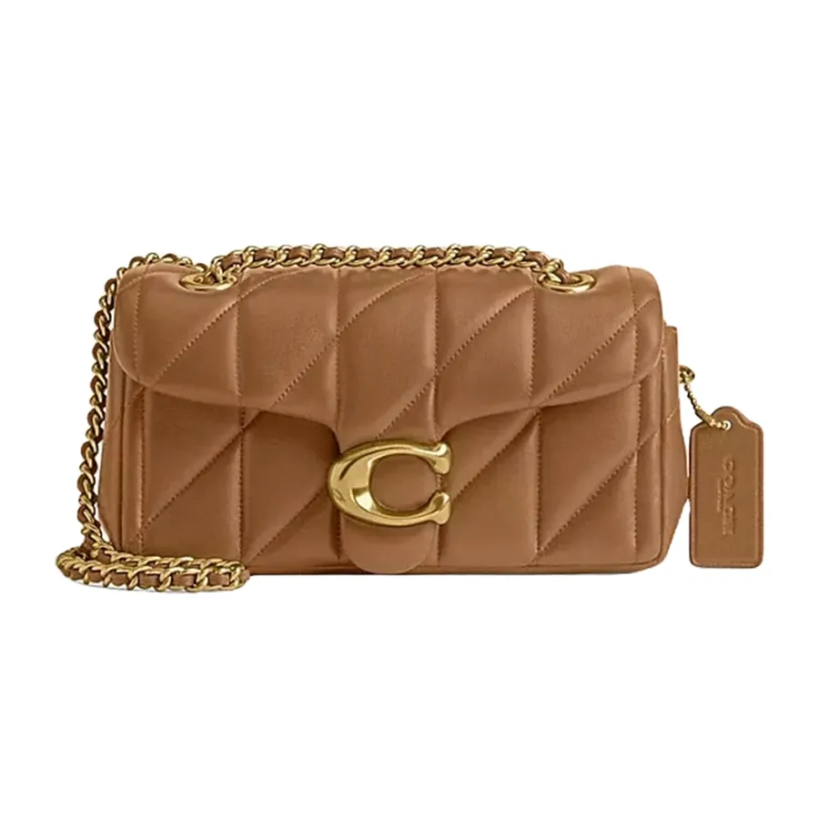 Túi Đeo Chéo Nữ Coach Tabby Shoulder Bag 20 With Quilting CP149 B4T7J Màu Nâu | Vua Hàng Hiệu
