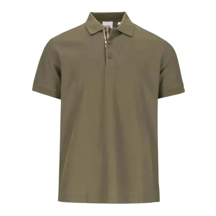 Áo Polo Nam Burberry Dark Green HARTFORD With Equestrian Knight ...