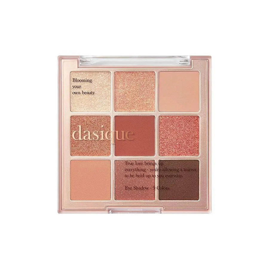 Bảng Phấn Mắt 9 Ô Dasique Shadow Palette 02 Rose Petal | Vua Hàng Hiệu