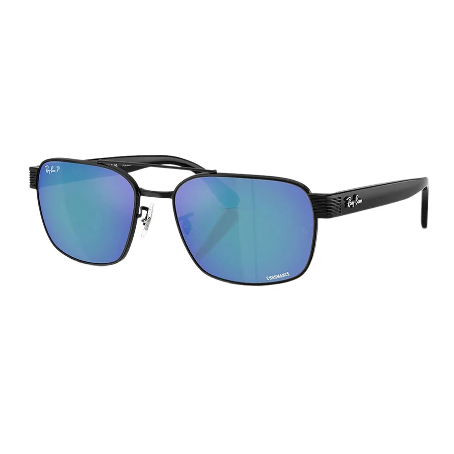 Kính Mát Rayban RB3751CH Chromance Màu Xanh Blue | Vua Hàng Hiệu