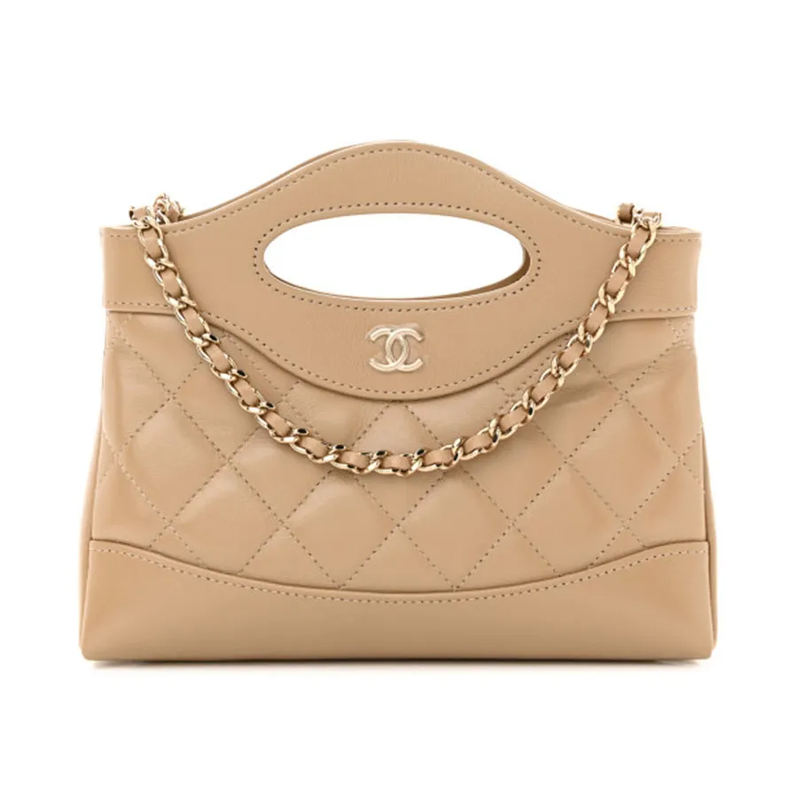Túi Đeo Chéo Nữ Chanel Mini 31 Màu Beige | Vua Hàng Hiệu