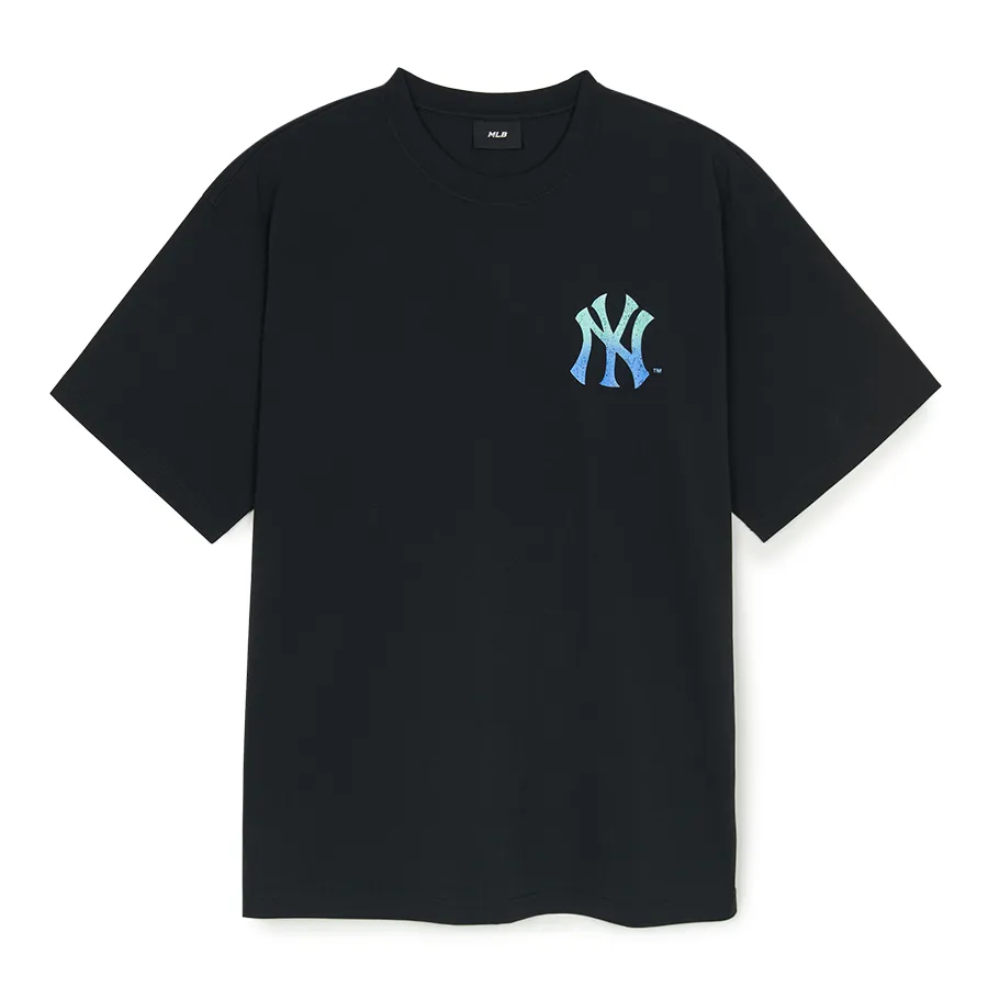 Áo Thun MLB Basic Color Letter Megaover Fit T-Shirt New York Yankees ...