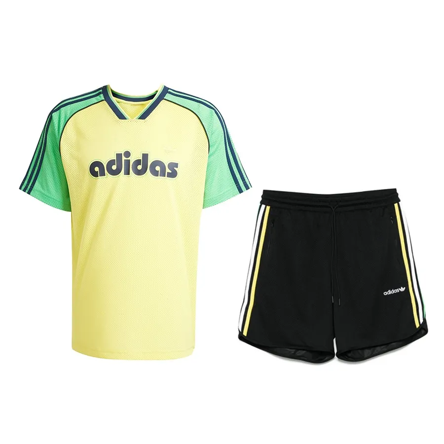 Bộ Thể Thao Nam Adidas Originals Jersey JD0813/JC8386 Màu Vàng Đen Size ...