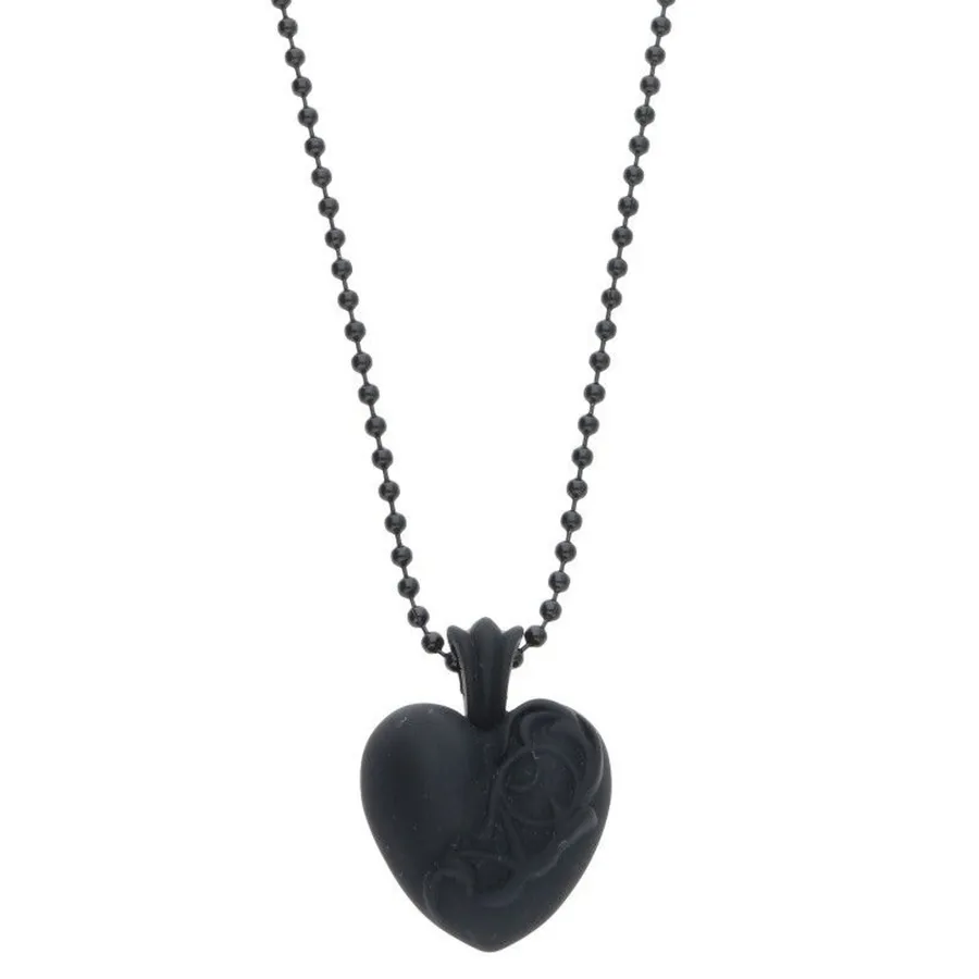 Dây Chuyền Nam Chrome Hearts Rubber Heart Pendant Silicone Rubber ...