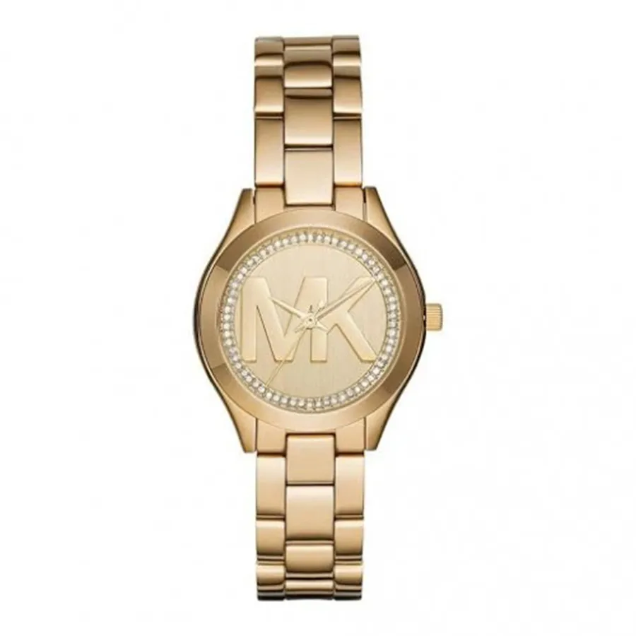Đồng Hồ Nữ Michael Kors MK Gold Tone Quartz Watch MK3477 Màu Vàng Gold ...