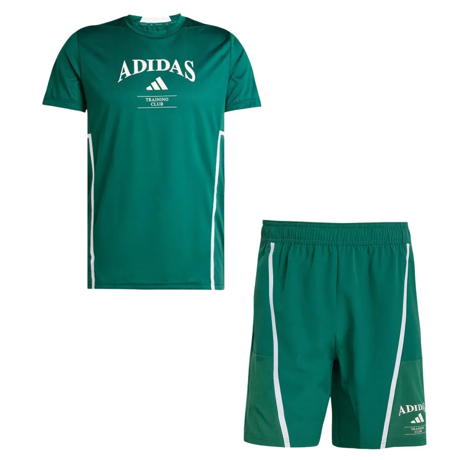 Bộ Thể Thao Nam Adidas Training Legacy JE8230 / JI6348 Màu Xanh Green ...