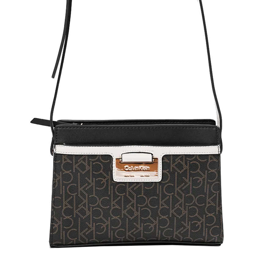 Túi Đeo Chéo Nữ Calvin Klein CK Nova H2DEIMP3 BrnNWT Black/Brown ...