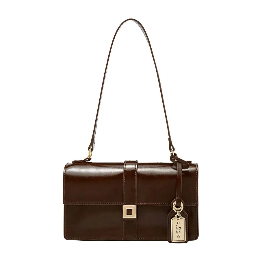 Túi Đeo Vai Nữ Lyn Imiko L Shoulder Bag - Tortoise LL25FBT645 Màu Nâu ...