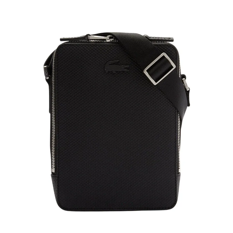 Túi Đeo Chéo Nam Lacoste Chantaco Pique Leather NH3271CE 000 Màu Đen ...