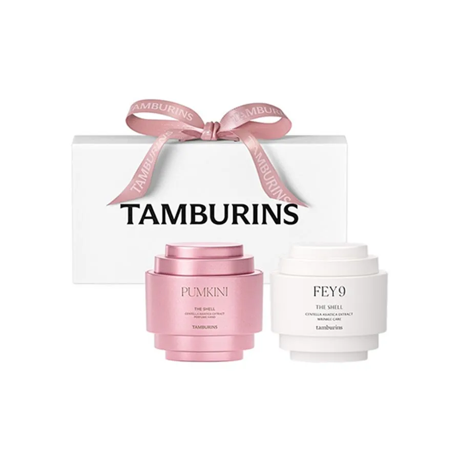 Set Kem Dưỡng Da Tay Tamburins The Shell Perfume Hand Mini Duo Pumkini ...