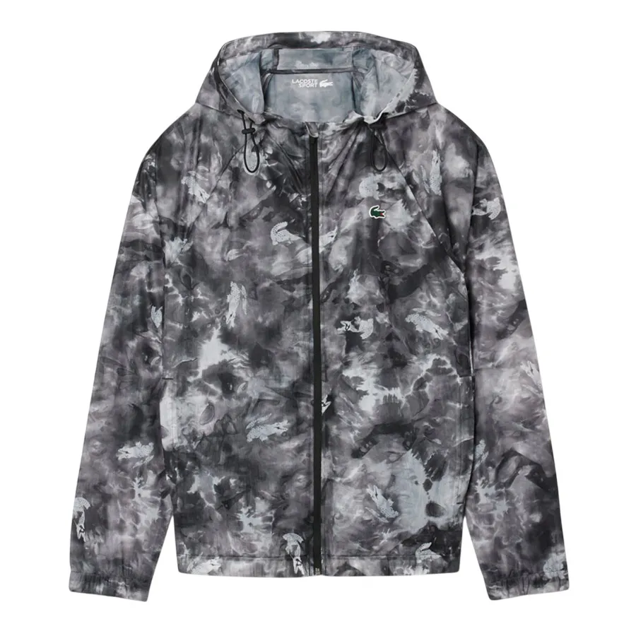 Áo Khoác Gió Nam Lacoste Lightweight Crocodile Print Sport Jacket ...