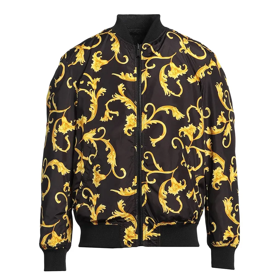 Áo Khoác Nam Versace Reversible Baroque Print Padded Zip Jacket Màu ...