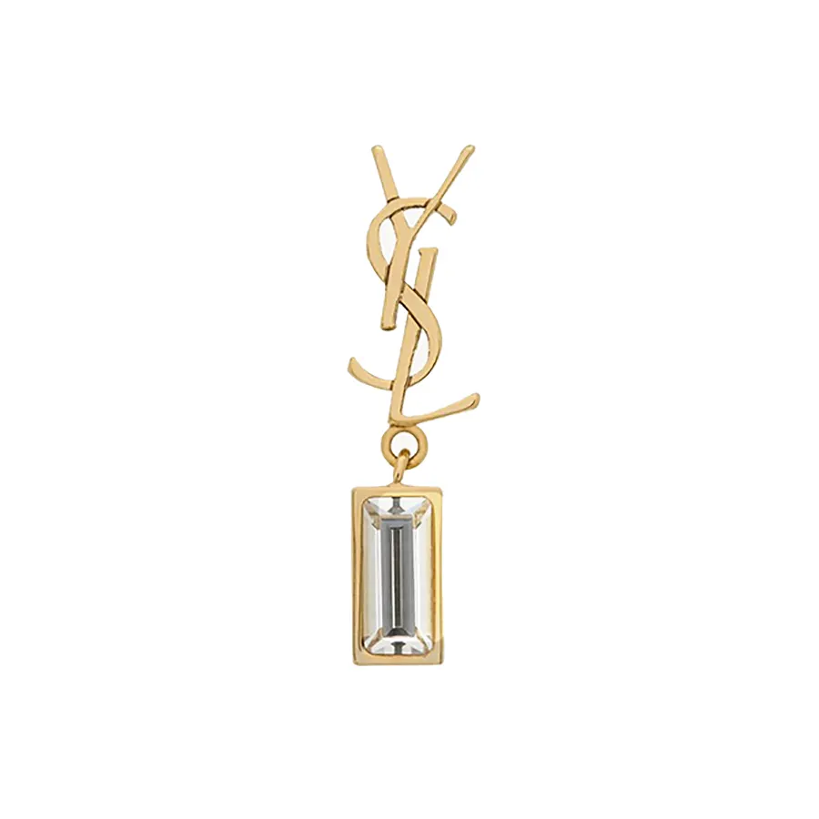 Khuyên Tai Nữ Yves Saint Laurent YSL Cassandre Single Earring In Metal ...