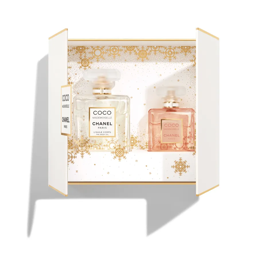 Nước Hoa Nữ Chanel Coco Mademoiselle EDP + Body Oil Set 2 Món (EDP 50ml + Body Oil 100ml) | Vua ...