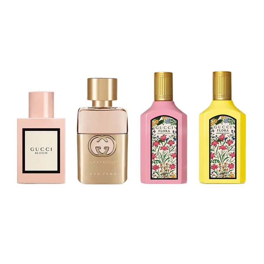 Set Nước Hoa Nữ Gucci Mini Discovery Kit Gift Set 4 Món | Vua Hàng Hiệu